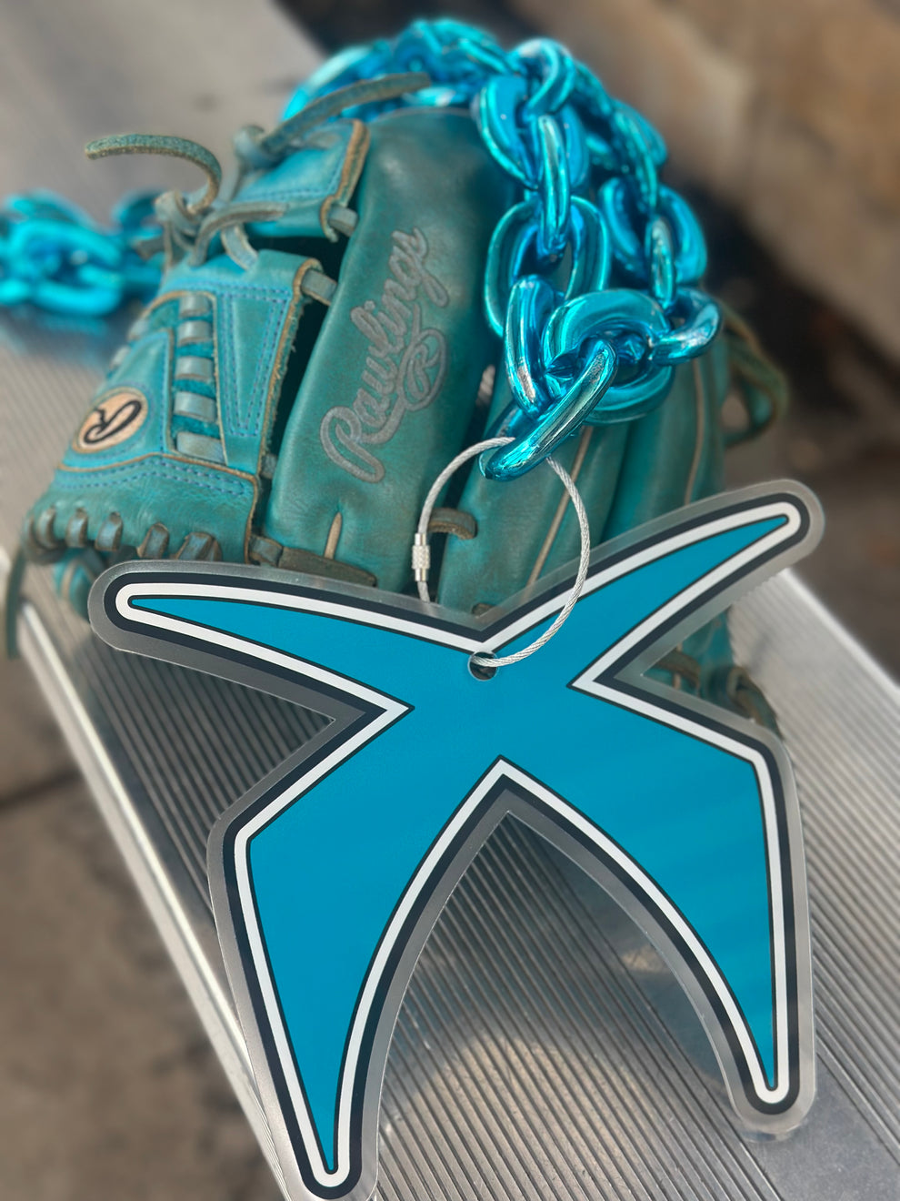 Hype Chain Logo Charm- Custom MVP Award – olive + rae